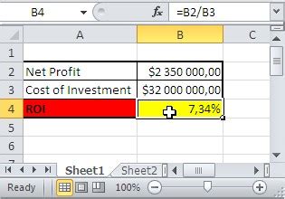 How To Calculate ROI In Excel Best Excel Tutorial