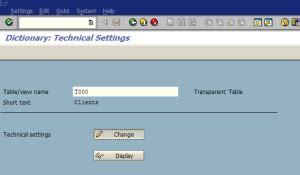 Simple About SAP Basis SAP How To Urn On The Tables Logging In The SAP System