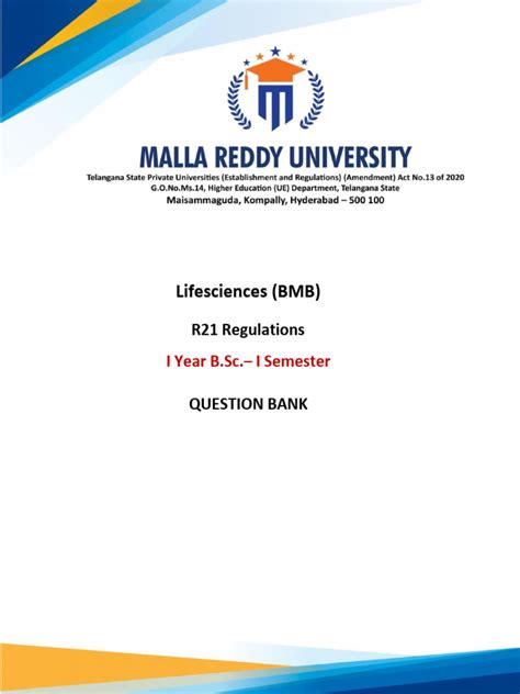 bsc life science question bank i sem pdf chromosome microsoft excel