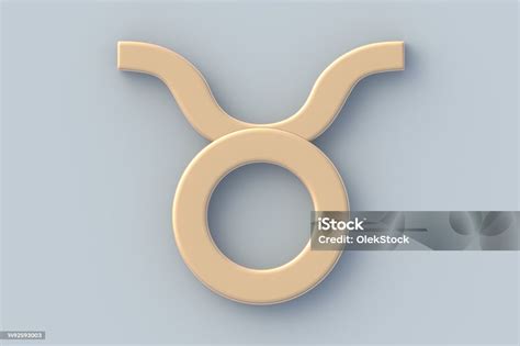 황소 자리 점성술 기호입니다 메탈릭 황금 조디악 심볼 별자리와 수비학 점성술 달력 평면도 3d 렌더링 0명에 대한 스톡 사진 및 기타 이미지 Istock