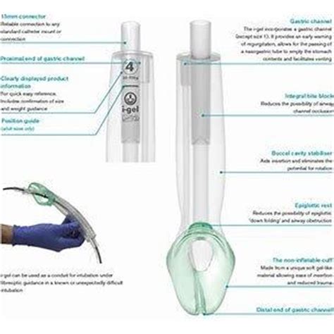 Купить Надгортанний повітропровід I-Gel 4 розмір (50-90кг) в Украине ...
