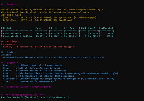 optimizing performance in applications with benchmarkdotnet by