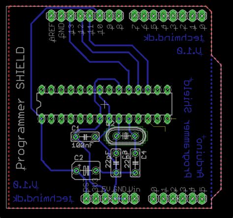 Arduino Isp Pcb Vertikal Integration