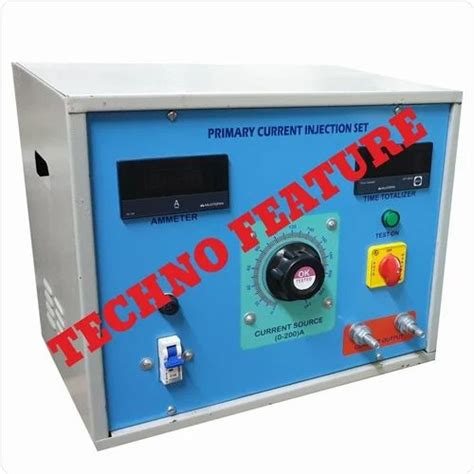 Mild Steel Primary Current Injection Test Set For Cable Testing At 12000 Piece In New Delhi