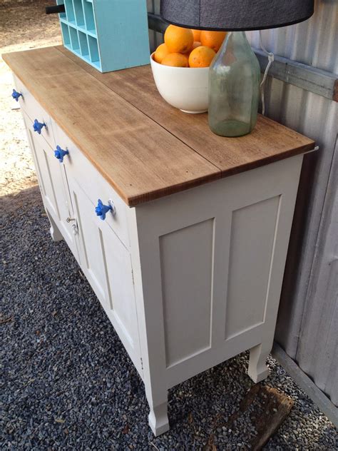 Drip Designs Furniture Antique White Oak Buffetsideboard