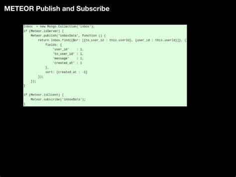 Mean Stack Vs Meteor Js Ppt