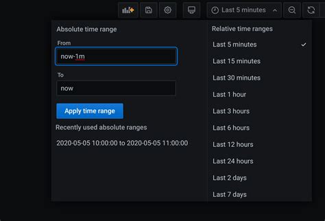 Dashboard Time Range Picker Throws Minified React Error · Issue