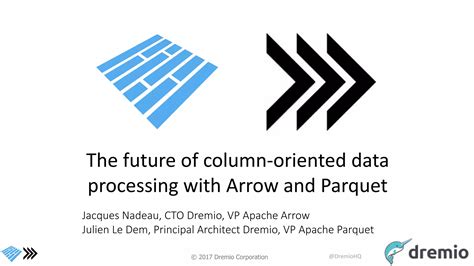 the future of column oriented data processing with apache arrow and