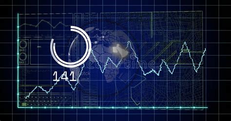 Global Data Analysis And Statistics Animation Over World Map And Graphs Stock Video Video Of