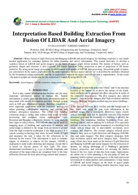 Pdf Interpretation Based Building Extraction From Fusion Of Lidar And Aerial Imagery