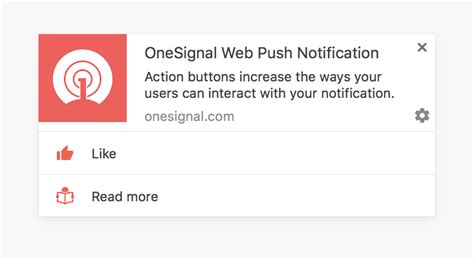 Onesignal Web Push Notification HD Png Download Kindpng