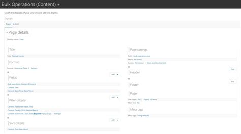 Bulk Operations View Drupalista