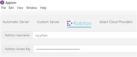 Appium Inspector With Kobiton Remote Devices