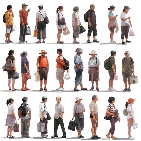 5 페이지 무료로 다운로드 가능한 여행자 뒷모습 벡터 And 일러스트