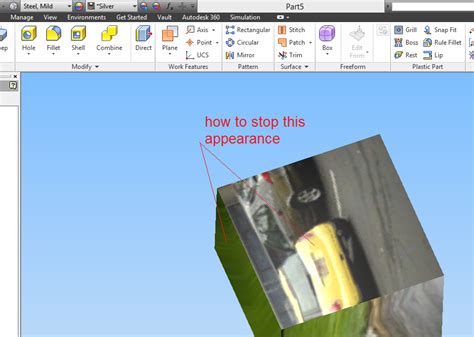 how to stop metalic lustre apperance inventor 2015 autodesk community