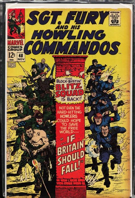 Sgt. Fury #48 (1967) Sgt. Fury and His Howling Commandos | Comic Books - Silver Age, Marvel, War ...