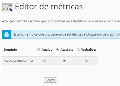 Como Ativar Estatísticas De Um Domínio Base De Conhecimento Valuehost