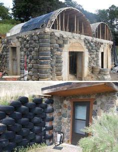 Earthship House Build With Tires