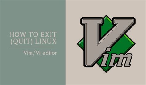 How To Exit Linux Vim Or Vi Editor Techdirectarchive