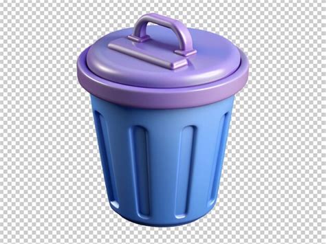 Premium Psd Trash Can