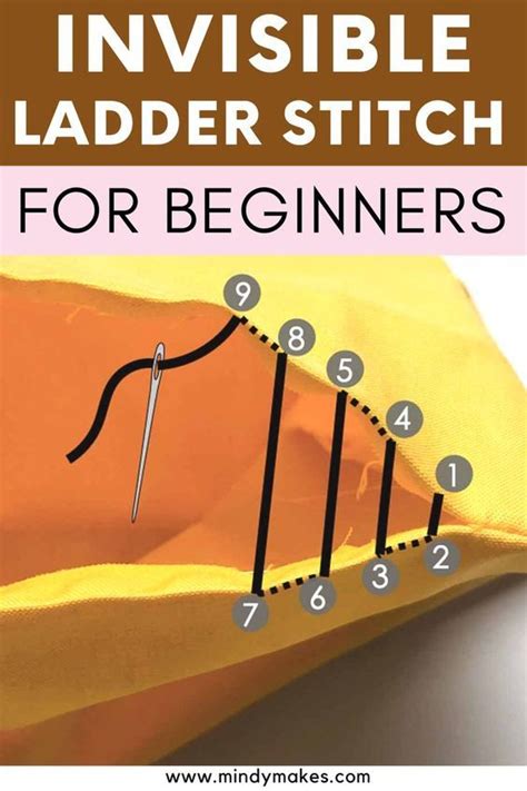 Is A Ladder Stitch Strong At Imogen Echeverria Blog