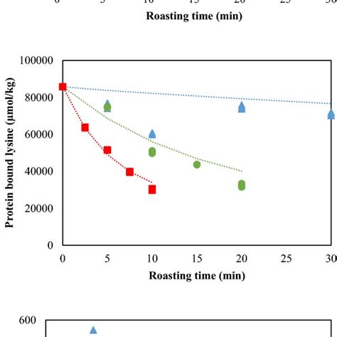 Kinetic Model Fit Dotted Lines To The Experimental Data Symbols Of Download Scientific