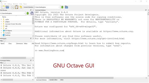 Run Gnu Octave On Windows [ 2024 ] Testingdocs