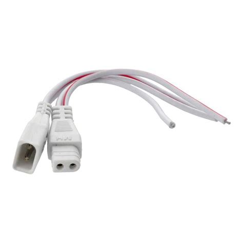 Par De Conectores De Alimentación Para Módulos Led De 220v Macho Hembra