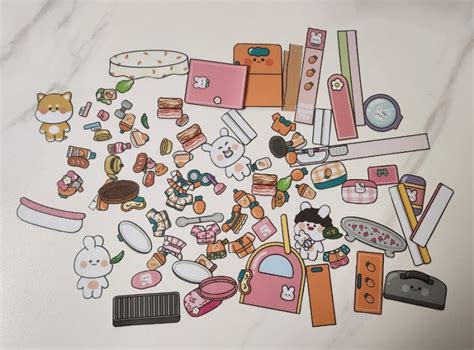 뚠뚠토이 뚠이 하우스 스퀴시북 만들기 무료도안중지 네이버 블로그