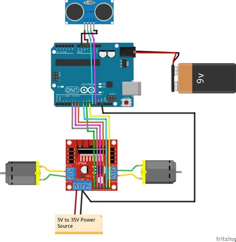 Obstacle Avoiding Robot Using A Dc Motor And Arduino