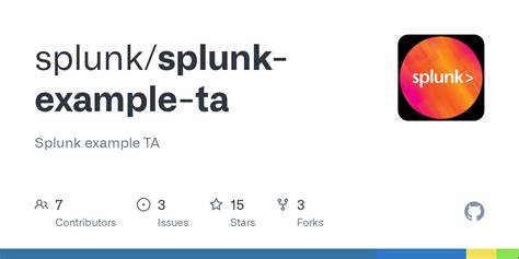 Github Splunksplunk Example Ta Splunk Example Ta