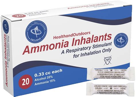 Mua Ammonia Inhalant Respiratory Stimulant 20 Count Ampules