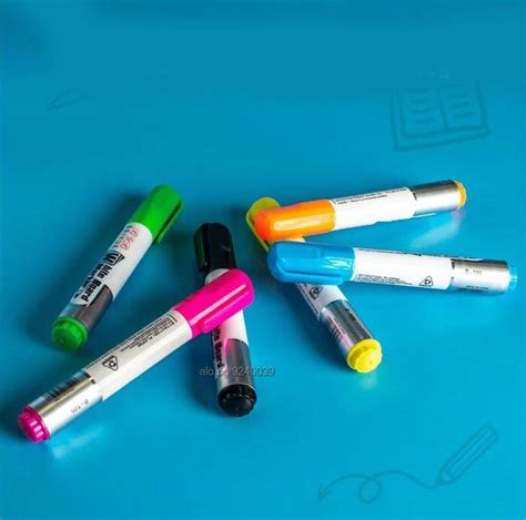 4320 Комплект цветни маркери за бяла дъска Ученически пособия канцеларски материали Д