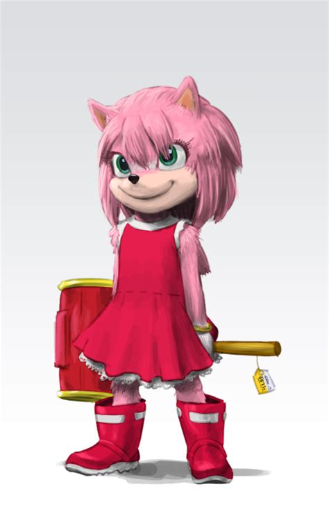 Amy In Movie Style Sonic The Hedgehog Know Your Meme