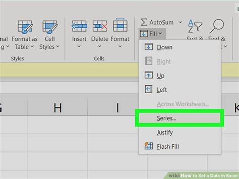 4 Ways To Set A Date In Excel WikiHow
