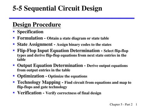 PPT Sequential Circuit Design PowerPoint Presentation Free Download ID