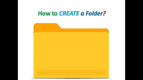 how to make a folder youtube