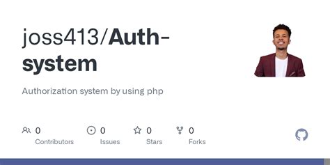Github Joss413auth System Authorization System By Using Php