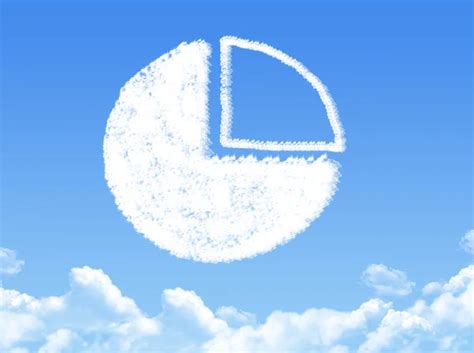 Pie Chart Cloud Shape Stock Photos Royalty Free Pie Chart Cloud Shape Images Depositphotos