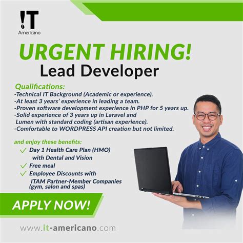 It Americano Inc On Linkedin Itamericano Itam It Techcareers Leaddeveloper Php