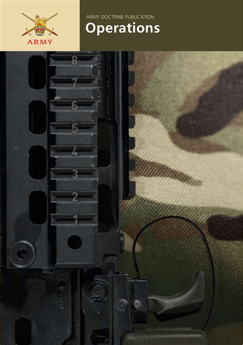 Army Doctrine Publication Operations