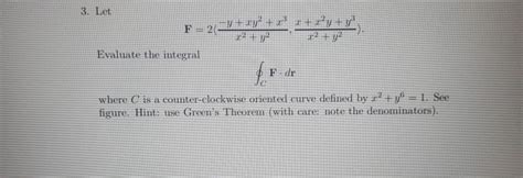 solved 3 let p 2 evaluate the integral where c is a