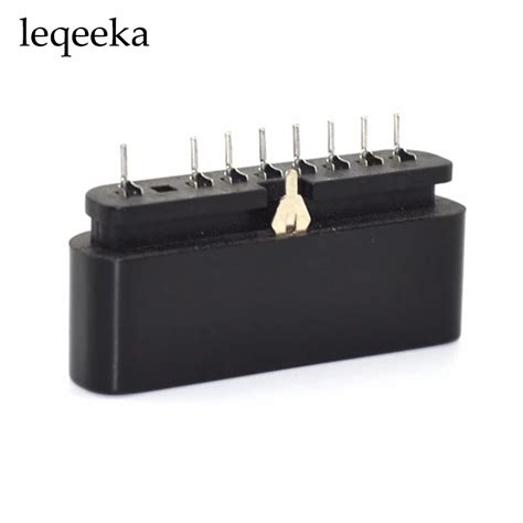 10pcs Replacement 9 Pin Female Connector Game Controller Socket Slot