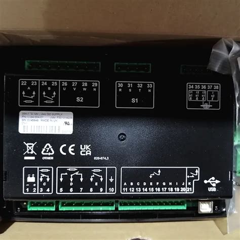 Original Deep Sea Auto Transfer Switch Control Module Dse334 Ats Generator Controller
