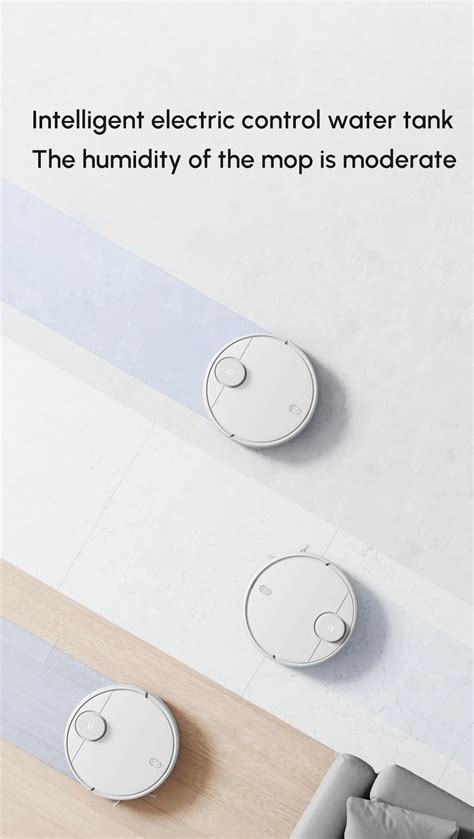 XIAOMI MIJIA Robot Vacuum Mop 3C B106CN 4000Pa Smart Home Appliances ...