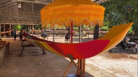 ទូកងចំបក់ព្រួញបីសម័យតេជោបានឡើងគំនូរត្រៀមរដូវការថ្មីមកដល់ 14 07 2023