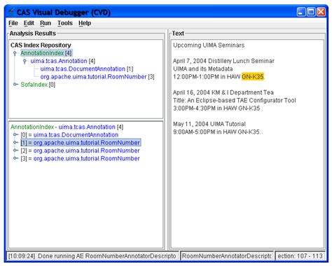 Apache Uima Getting Started Writing My First Apache Uima Annotator