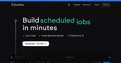 Buildship Visual Low Code Backend Builder For Powerful Apis And Workflows
