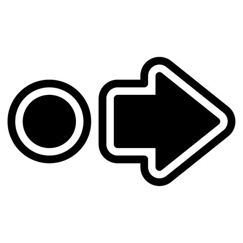 Pointing Arrow Vector Icon Illustration 42405307 Vector Art At Vecteezy