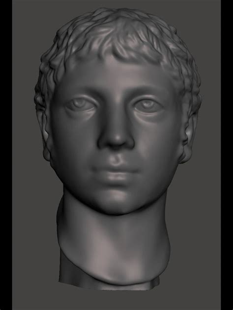 Emperor Elagabalusheliogabalus 3d Model Hephaisteion